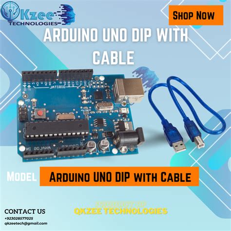 Arduino UNO R3 DIP With USB Cable Hall Road Lahore Pakistan