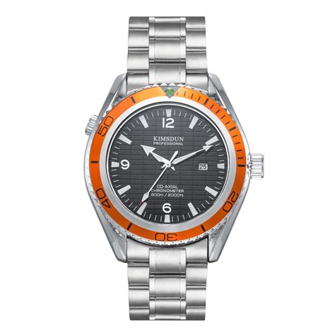 Швейцарские часы мужские роскошные брендовые профессиональные часы с морским ныряльщиком Простые