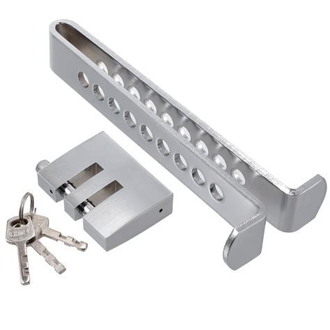 Car Clutch Lock Brake Pedal 9 Holes Car Brake Lock Anti Theft Device