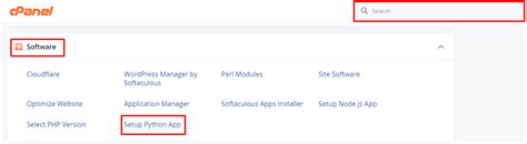 panduan deploy website berbasis python di cpanel sopasti