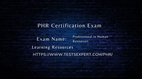 Phr Certification Exam Dumps Pdf Pdf