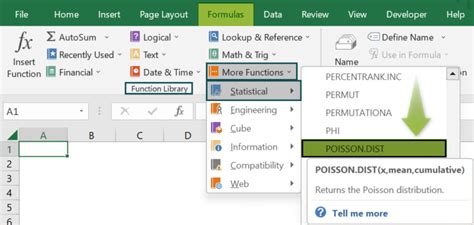 Poisson Distribution In Excel Formula Examples How To Use
