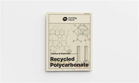 Recycled Polycarbonate Materials Explained Process Applications And Pros And Cons Monday Merch