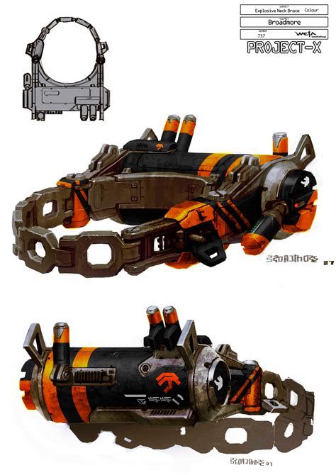 District 9 Weapons Concept Art