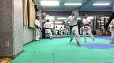 【14】【伝統空手】【shotokan】 組手基本 刻み突き 【大阪の香川政義師範の空手道場】 【traditional Karate