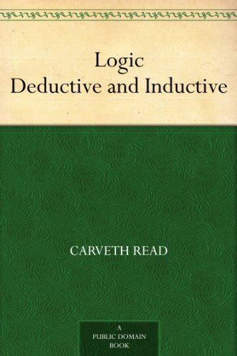 Logic Deductive And Inductive EBook Read Carveth Amazon In Kindle Store