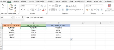 FunciÓn Para Eliminar Tildes O Reemplazar Caracteres Con Vba Excel Signum