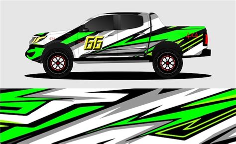 Premium Vector Pickup Truck Decal Designs Cargo Van And Car Wrap