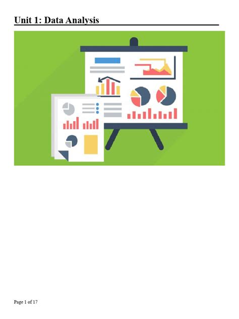 Unit 1 Data Analysis Pdf Survey Methodology Sampling Statistics