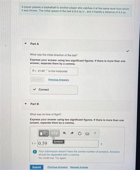 Solved A Player Passes A Basketball To Another Player Who