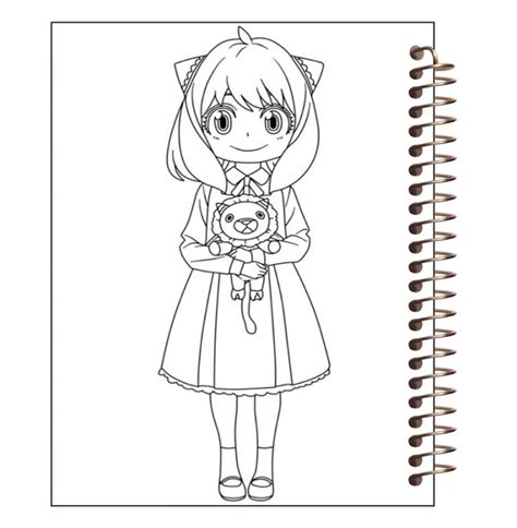 عکس های انیمه ای برای رنگ آمیزی