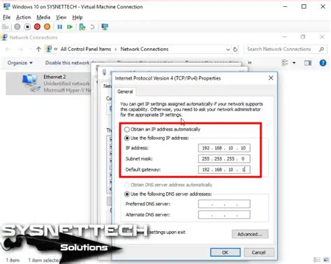 How To Configure Private Virtual Switch In Hyper V Simple