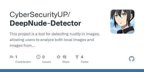 Github Cybersecurityupdeepnude Detector This Project Is A Tool For