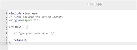 Solved Use Getline To Get A Line Of User Input Into A