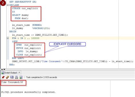 Plsql Performance Tuning Implicit Vs Explicit Cursors ~ Oracle Apps