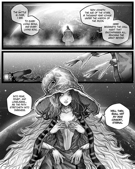 Artstation Elden Ring Ranni Fanart Anime Scenery Wall