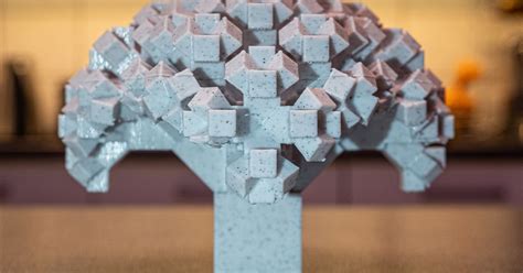 Pythagoras Tree 3d 4 Sided By Akrasno Download Free Stl Model