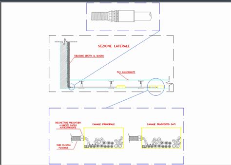 Underfloor Cable Routing In Autocad Cad Download 12335 Kb Bibliocad