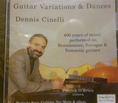 Dennis Cinelli Guitar Variations And Dances Music