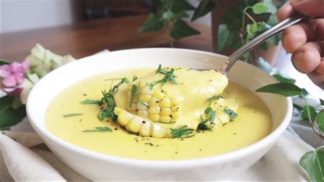 세상에서 제일 쉬운 옥수수 스프 여름과 가을 사이 Youtube