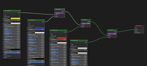 Node Editor How To Switch Between Multiple Textures In A Material