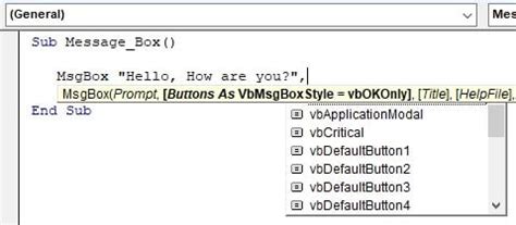 VBA MsgBox Excel Examples How To Create Input MessageBox