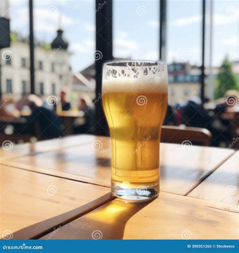 Villagecore Beer Glass A Photo Realistic Hyperbole Of Environmental