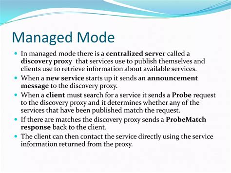 Ws Discovery In Wcf 4 Ppt