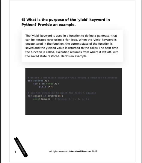 Interview Bible The Python Interview Handbook