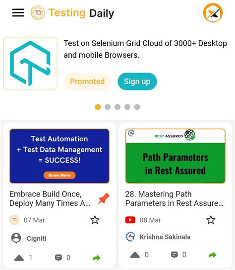 Testing Daily The Testers Home Page On Linkedin 08march Testingdaily Testingvideo