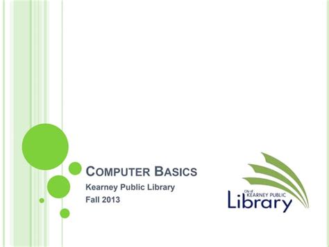 Beginning Computer Basics Exercise Pdf