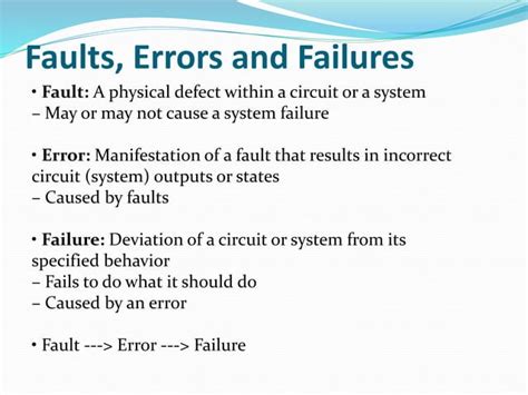 Fault Avoidance And Fault Tolerance Pptx