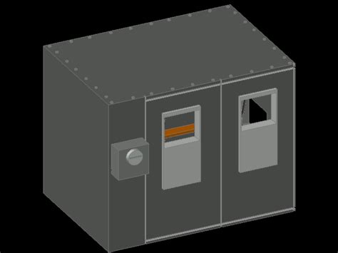 Electrical Isolator 3d In Autocad Cad Download 822 63 Kb Bibliocad