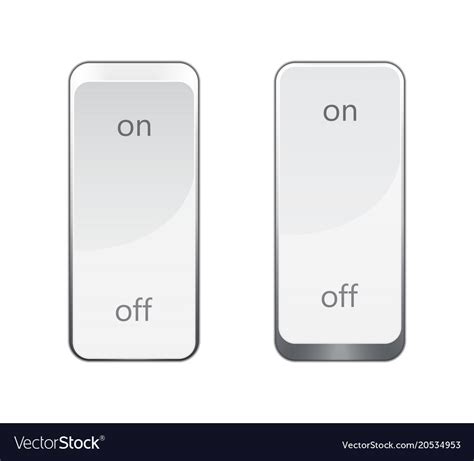 Switch Royalty Free Vector Image VectorStock