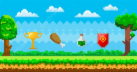 2d Platform Game Background