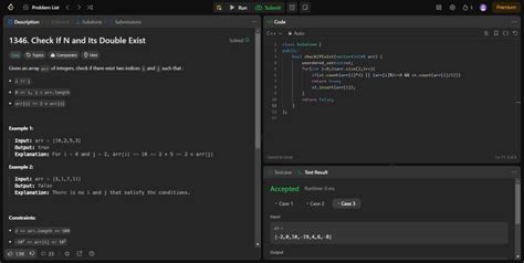 Day 33 Of Leetcode Challenge Check N And Its Double Exist Akshat