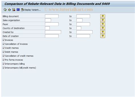 RBT ENH SIMULATE SAP Tcode Comparison Of Info Structure S469