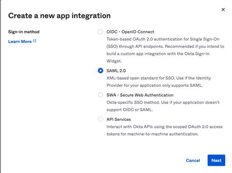 Create A Basic Custom Saml Application Using Sp Metadata File