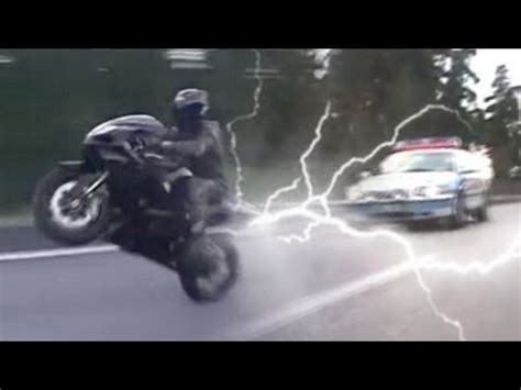 Ghost Rider Vs Police Youtube