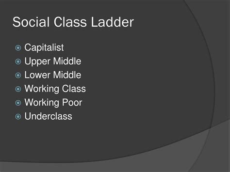 Ppt Social Class In The United States Powerpoint Presentation Free