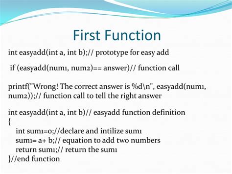 Programming C Language Ppt