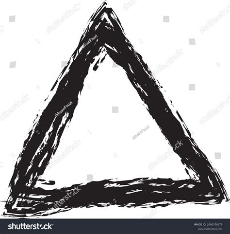 Brush Stroke Triangle Hand Drawn Grunge Stock Vector Royalty Free 2060378378 Shutterstock Brush Stroke Triangle Hand Drawn Grunge Stock Vector Royalty Free 2060378378 Shutterstock