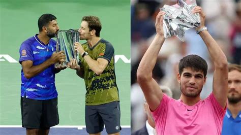 Oldest Ever Tennis Player Rohan Bopanna To Win Mens Doubles Carlos