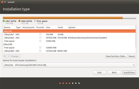 dual boot ubuntu installer can detect windows partitions while cannot