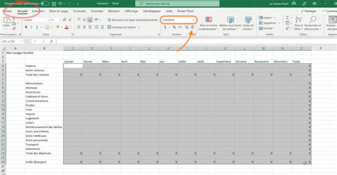 Comment Créer Un Tableau De Budget Dans Excel