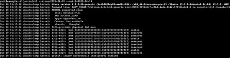 Journalctl Command In Linux