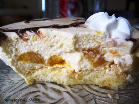 Крем с Праскови Сметана и Кисело Мляко My Cooking Book Blog