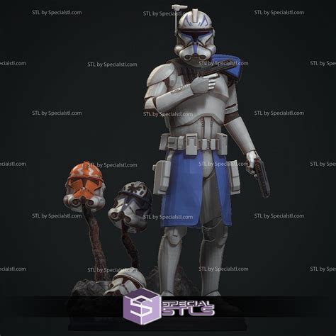 Captain Rex STL Files From Star Wars SpecialSTL