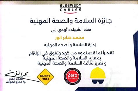 Hseelsewedyelectric Elsewedyelectric Achievementsaward Mohamed