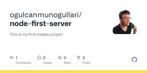 Github Ogulcanmunogullarinode First Server This Is My First Nodejs Project